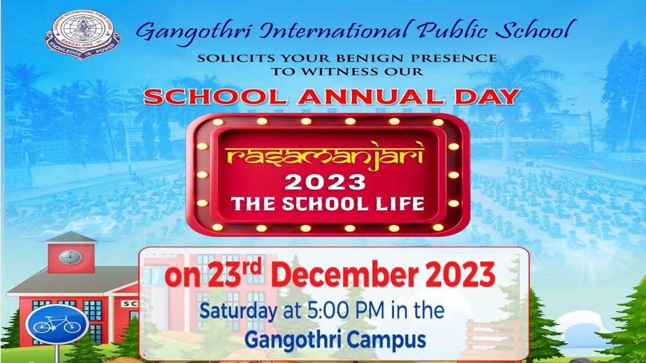 Gangothri International Public School | School Annual Day | 23.12.2023 ...