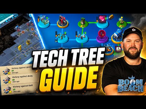 THE Season 90 Tech Tree Guide! // Boom Beach Warships