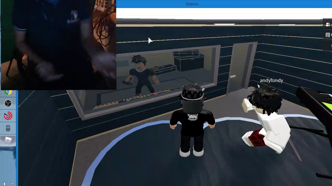 playing studio recording in roblox [must watch hilarious] - YouTube