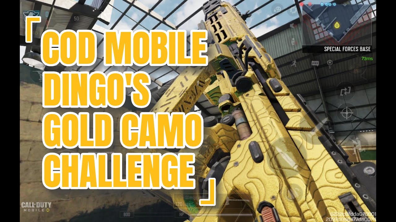 Call of duty: Mobile / DINGO's Gold Camo Grinding - YouTube