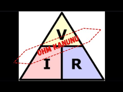 OHM Kanunu (Ohm's Law) - Voltaj, akım ve direnç arasındaki bağlantı