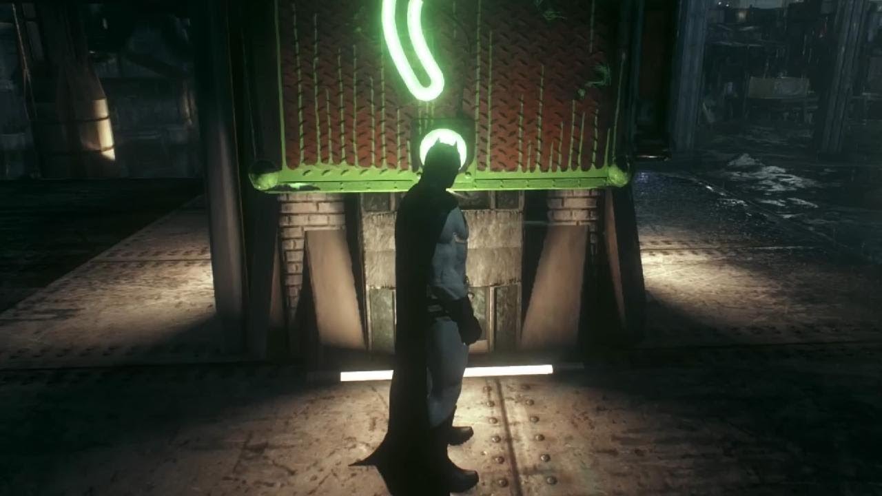 Under Bridge Riddler TrophyBATMAN ARKHAM KNIGHT - YouTube