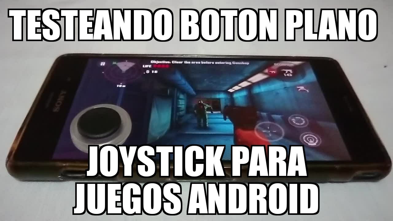 TESTEANDO BOTON PLANO JOSTICK PARA JUEGOS SHOOTER O FIFA EN TU ...