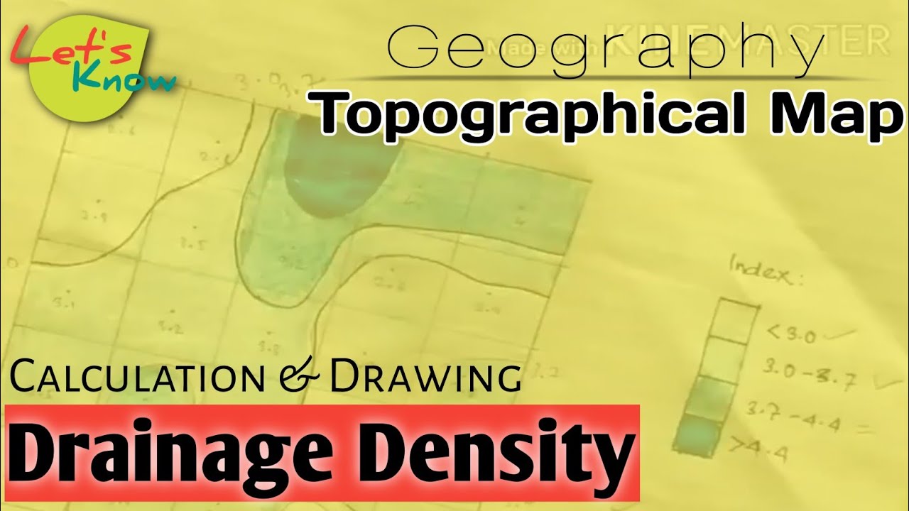 Drainage Density - YouTube
