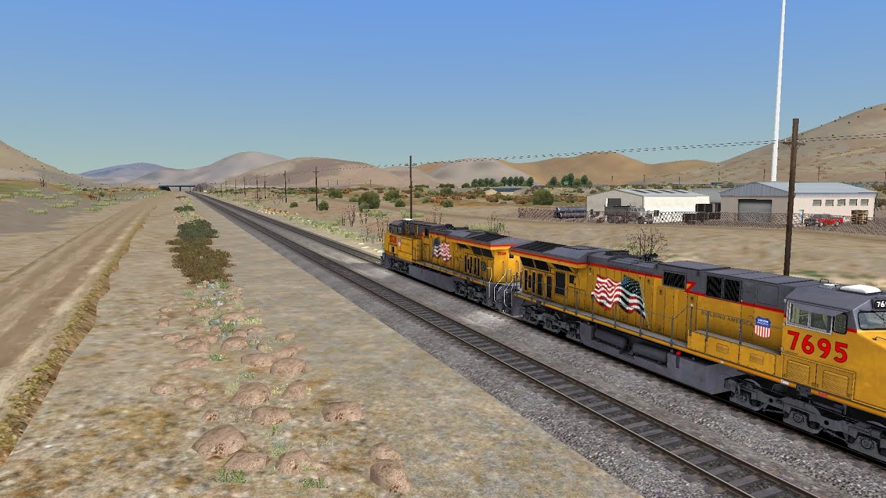 Train Simulator Tehachapi Pass CEMENT PICK UP. - YouTube