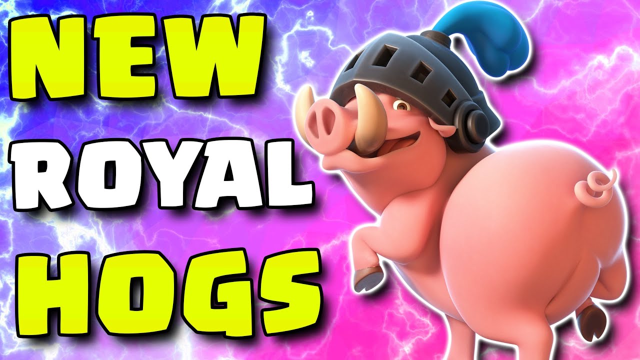 Royal Hogs Royal Recruits Unstoppable Solid deck - Clash Royale - YouTube