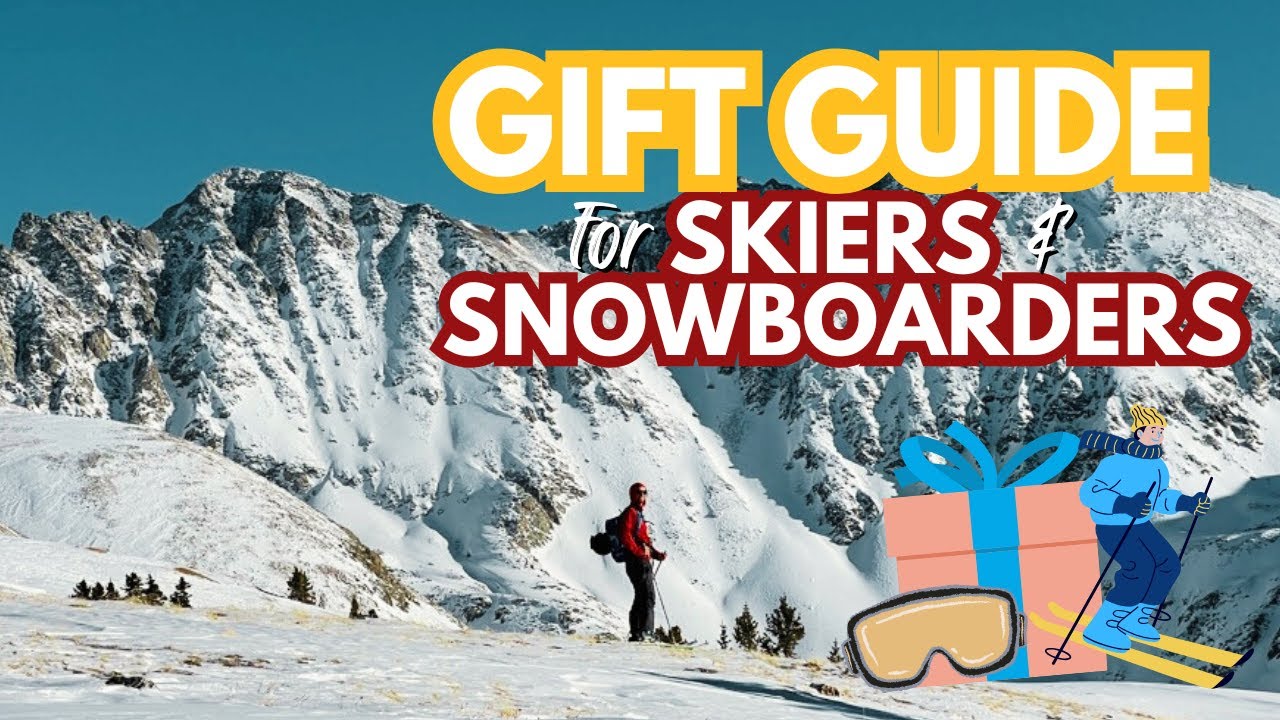 Skiing Gift Guide For Skiers & Snowboarders (Affordable & Unique) - YouTube