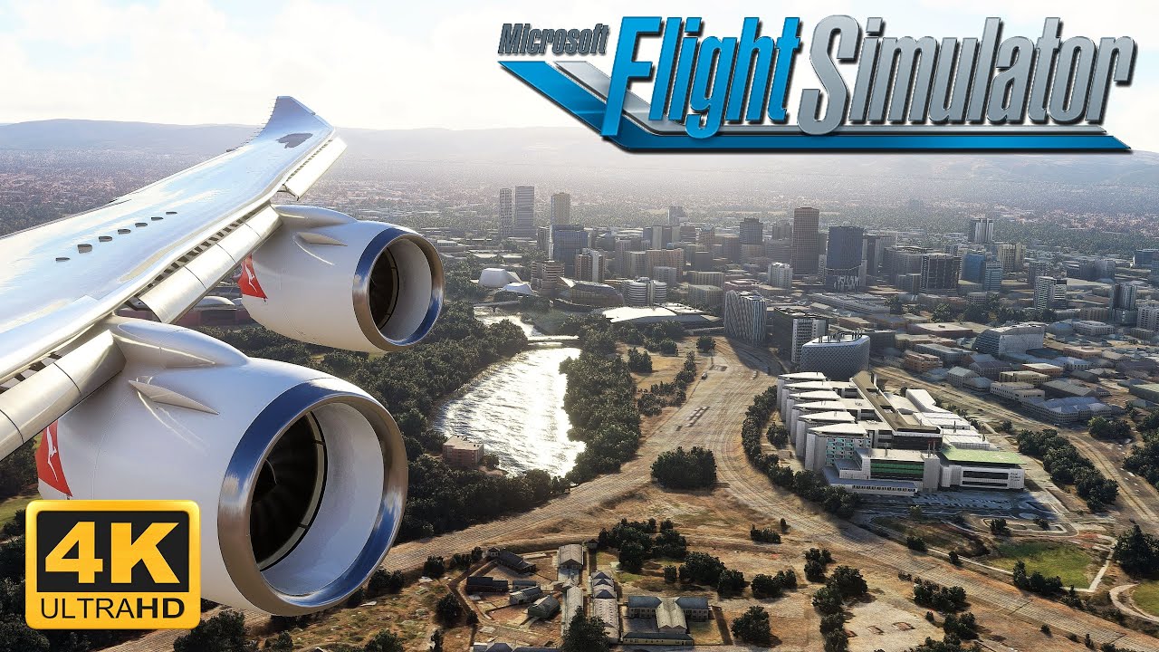 (4K) Microsoft Flight Simulator 2020 MAXIMUM GRAPHICS 747 Landing At ...