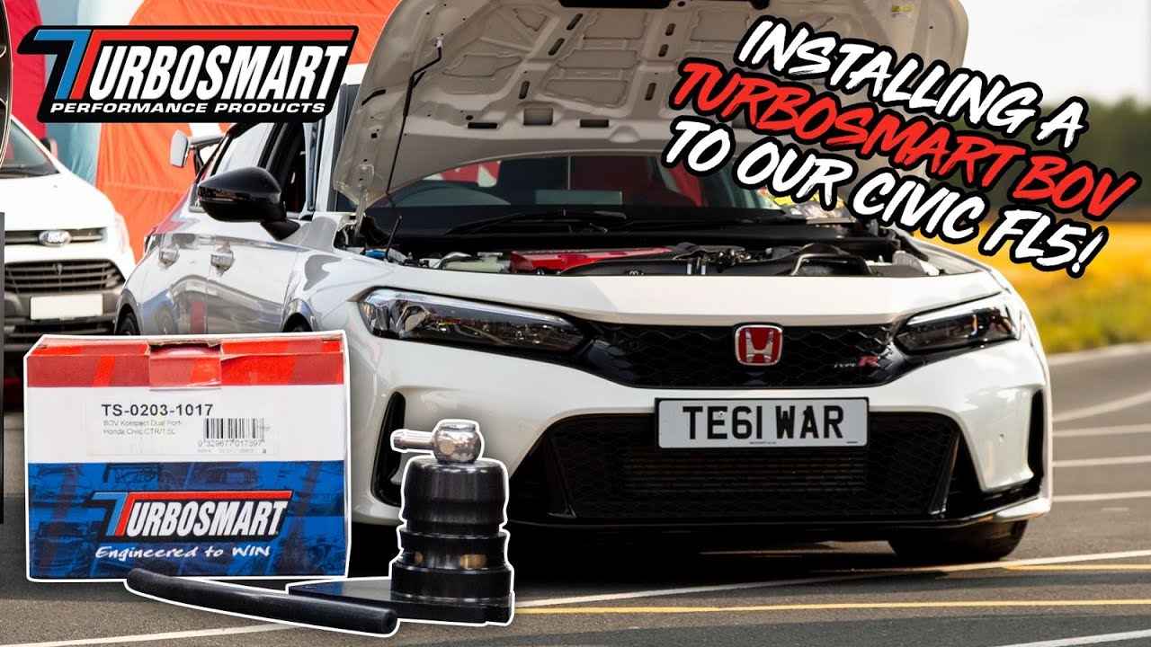 Installing a Turbosmart Kompact Blow Off Valve (BOV) on our Civic Type ...