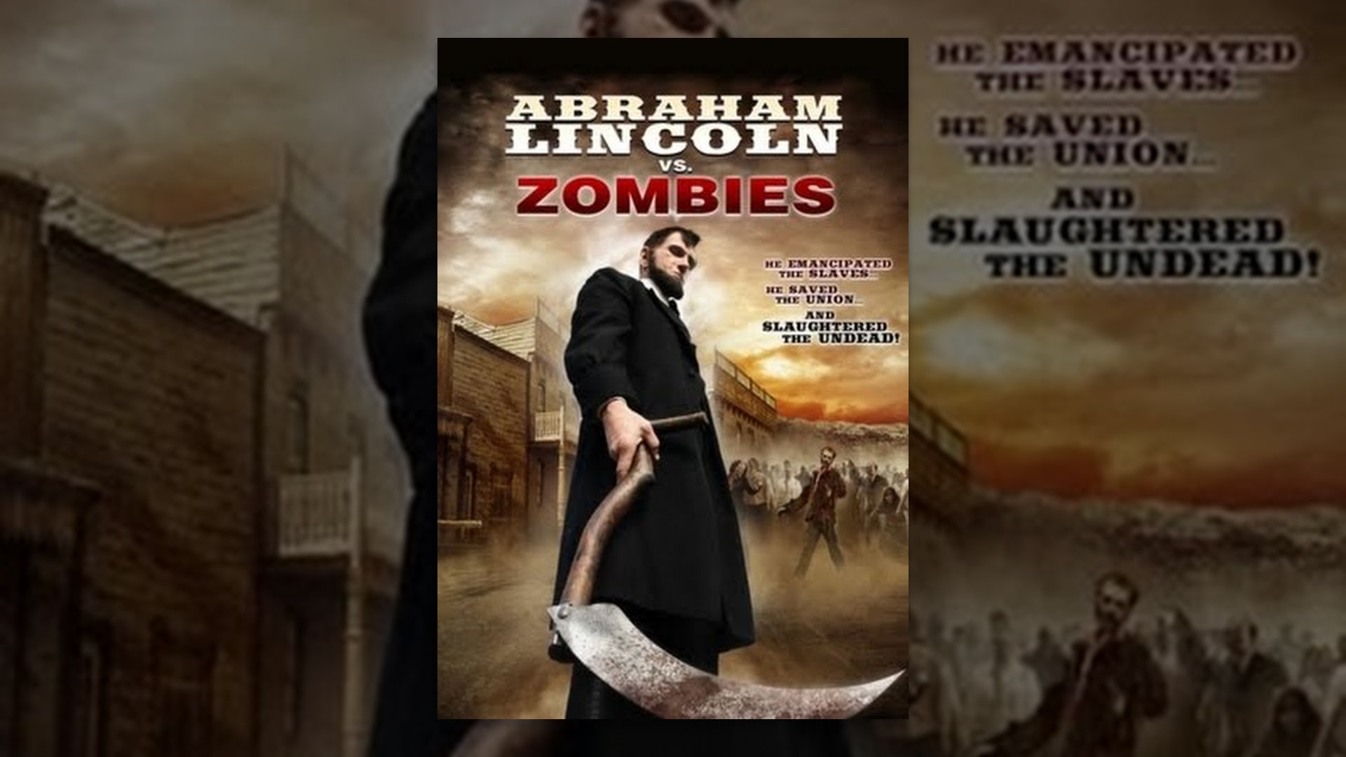 Abraham Lincoln vs. Zombies - YouTube