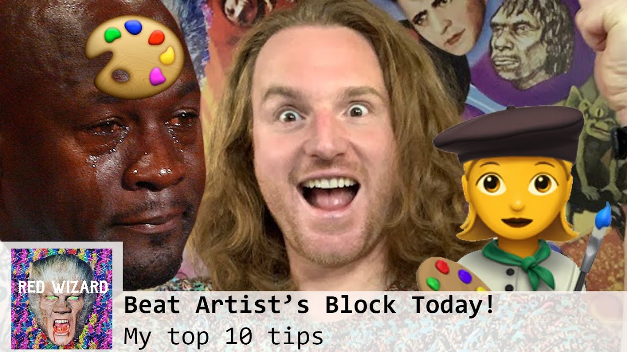 My Top Ten Ways To Beat Artist's Block - YouTube