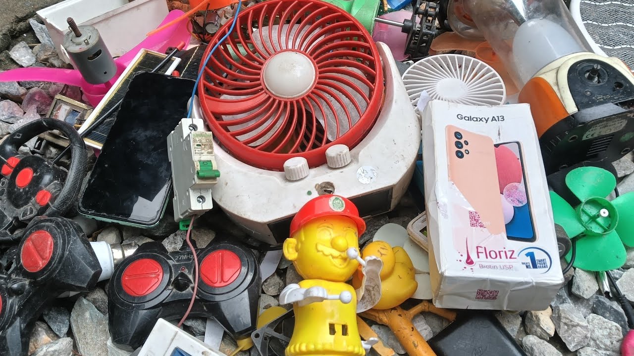 DIY Amazing Inventions Breaking And Opening Toys And Dc Motor Fan repair📱📠🤖🛠 | Abir Maker - YouTube