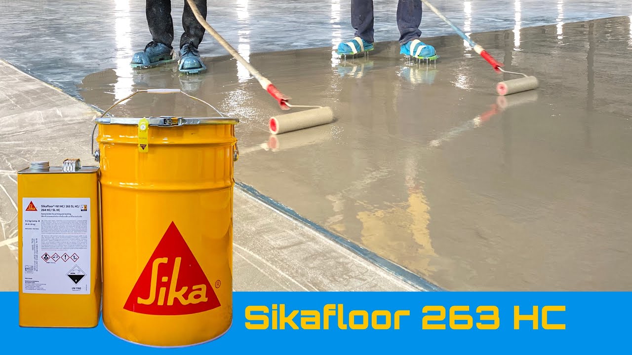 Sikafloor -161HC & Sikafloor -263 SL HC - YouTube