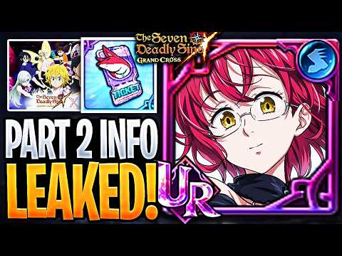 Everything LEAKED Part 2 ANNIVERSARY CELEBRATION! New 4KOA GOWTHER? | Seven Deadly Sins: Grand Cross