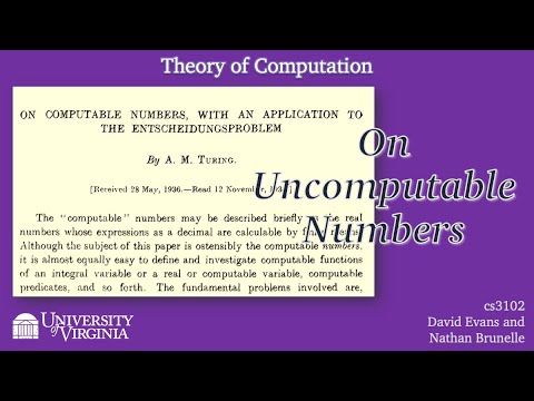On Uncomputable Numbers - YouTube