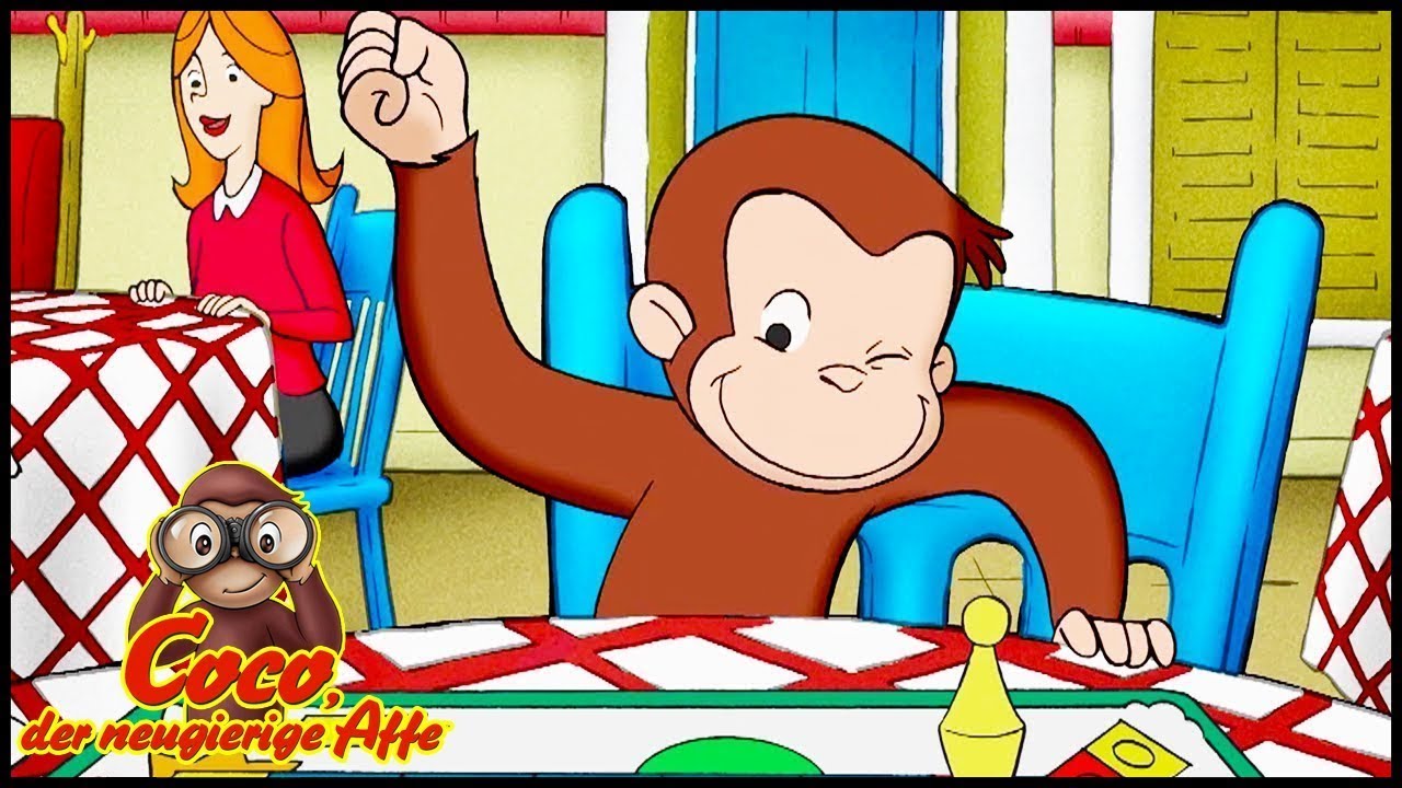 Coco der Neugierige Affe Affe Deutsch | Eine Torte als Eilzustellung ...