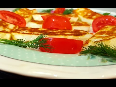 Hellim peyniri kızartması