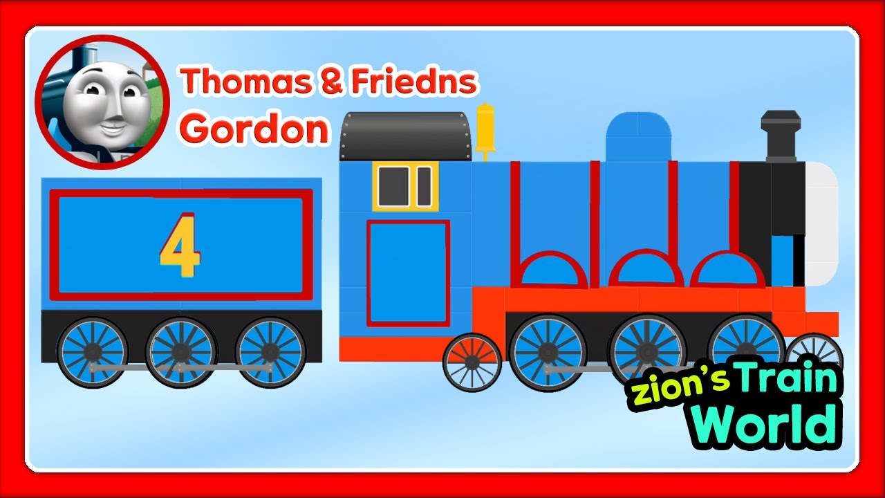 Labo Brick Train #780 Thomas & Friends Gordon - YouTube