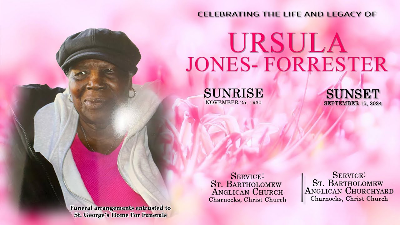 Celebrating the Life & Legacy of Ursula Jones-Forrester - YouTube