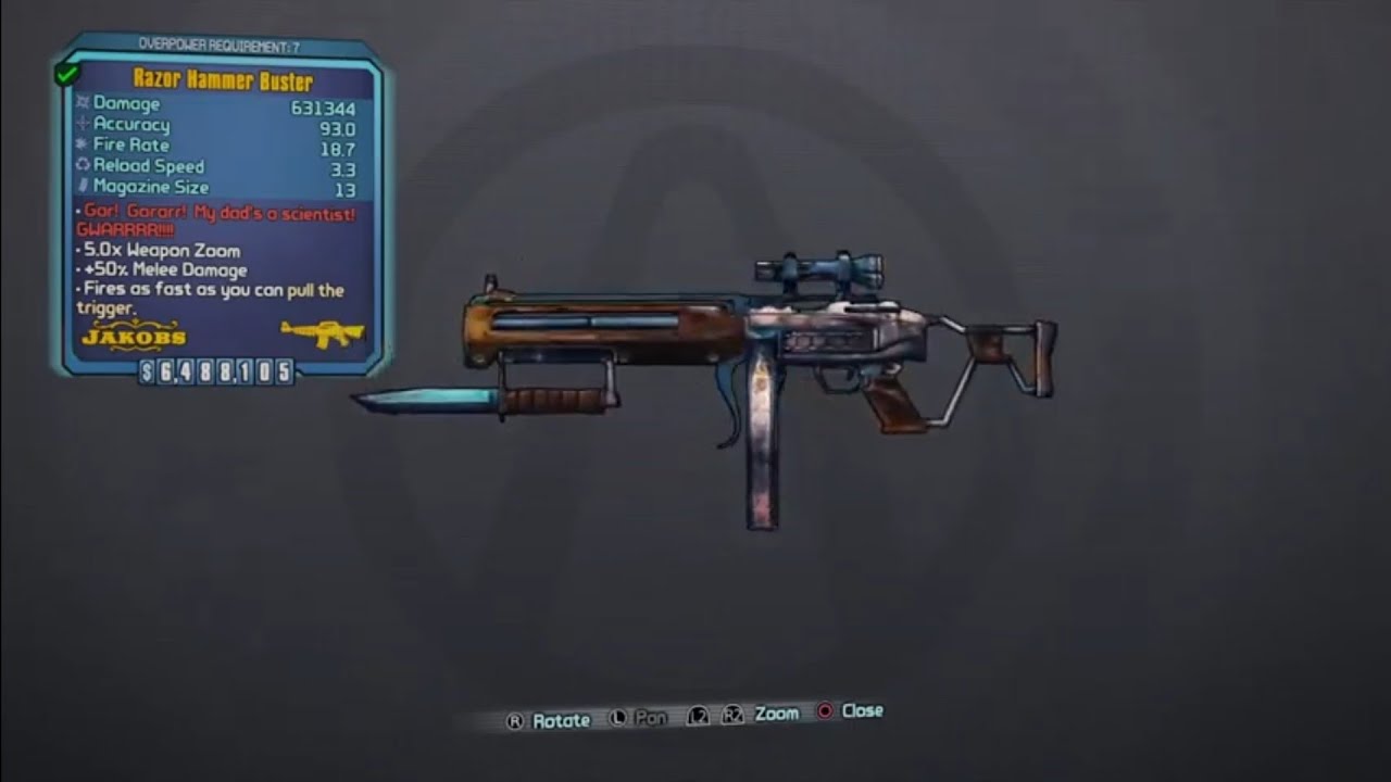 Guns Borderlands 2 Orange