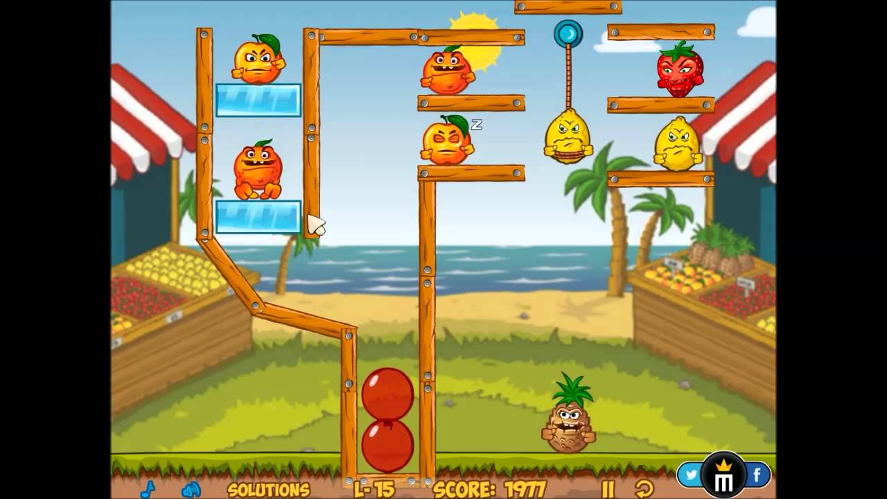 Fruits Browser Game - Walkthrough ALL LEVELS - YouTube