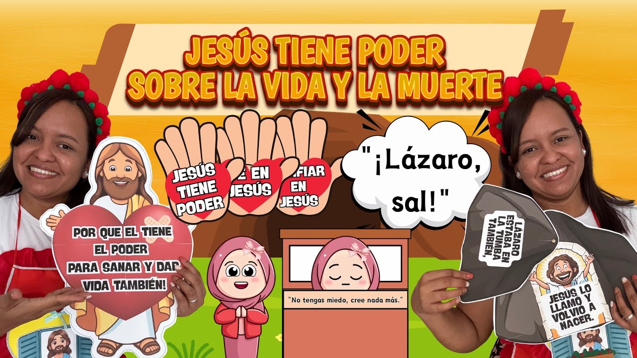 JESÚS TIENE PODER SOBRE LA VIDA Y LA MUERTE. Lección 4 Serie: Los ...