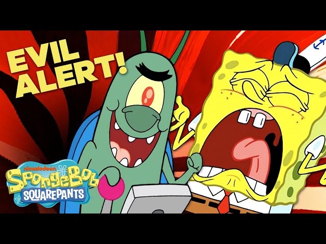 Plankton Spongebob Evil Plans
