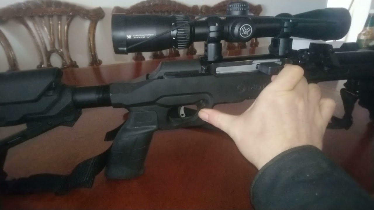 My custom built savage a17 finally with all the parts - YouTube