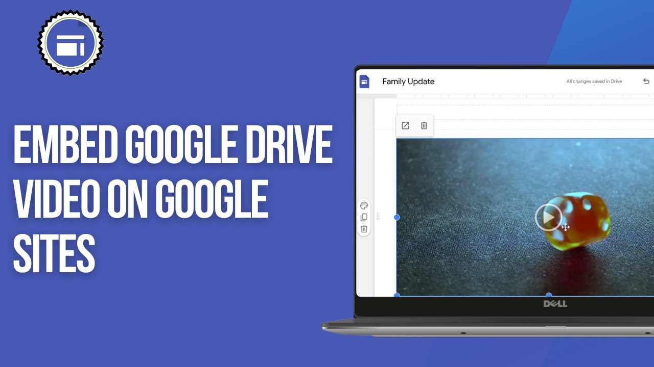 How To Embed Google Drive Video on Google Sites (Step By Step) - YouTube