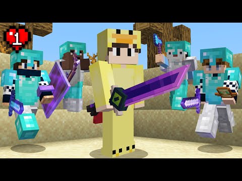 YusufTe Minecraft'ta Battle Royale Oynuyor (Yayın Kesiti)
