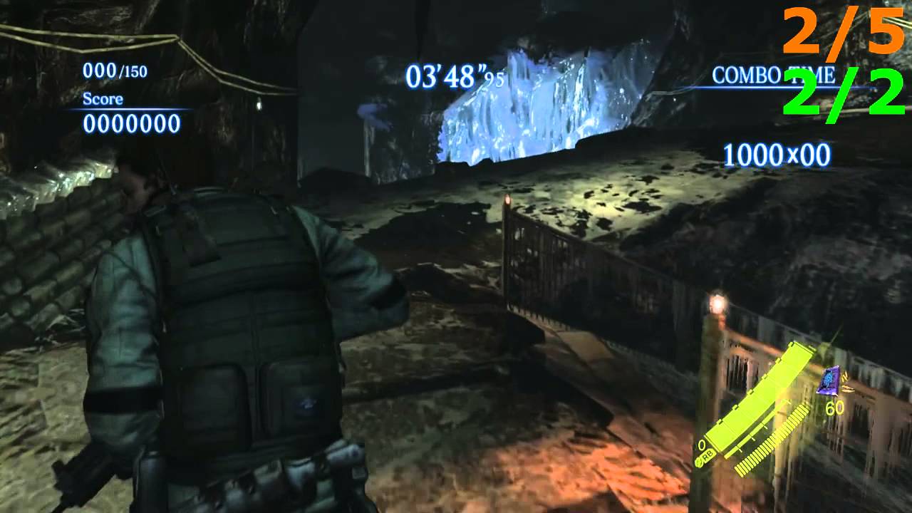 Resident Evil 6 - Mining The Depths - All Time/Combo Bonuses Locations ...