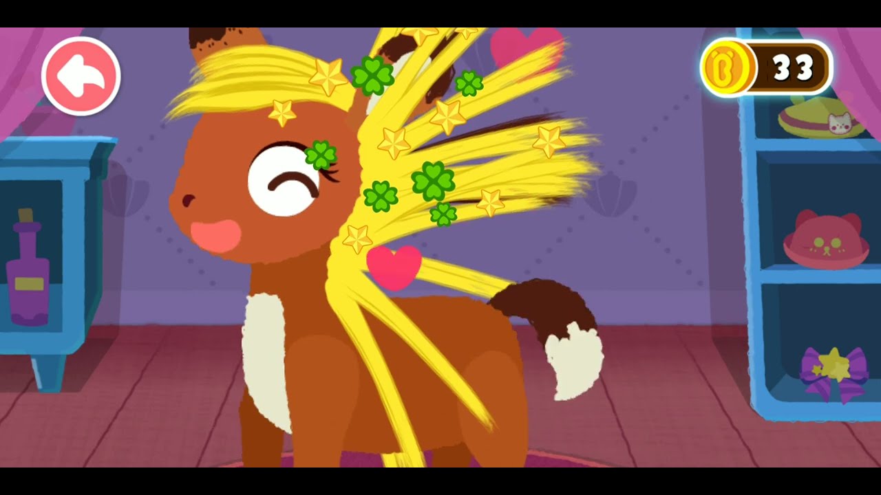 Little Panda's Pet Salon - BabyBus Kids Games - YouTube