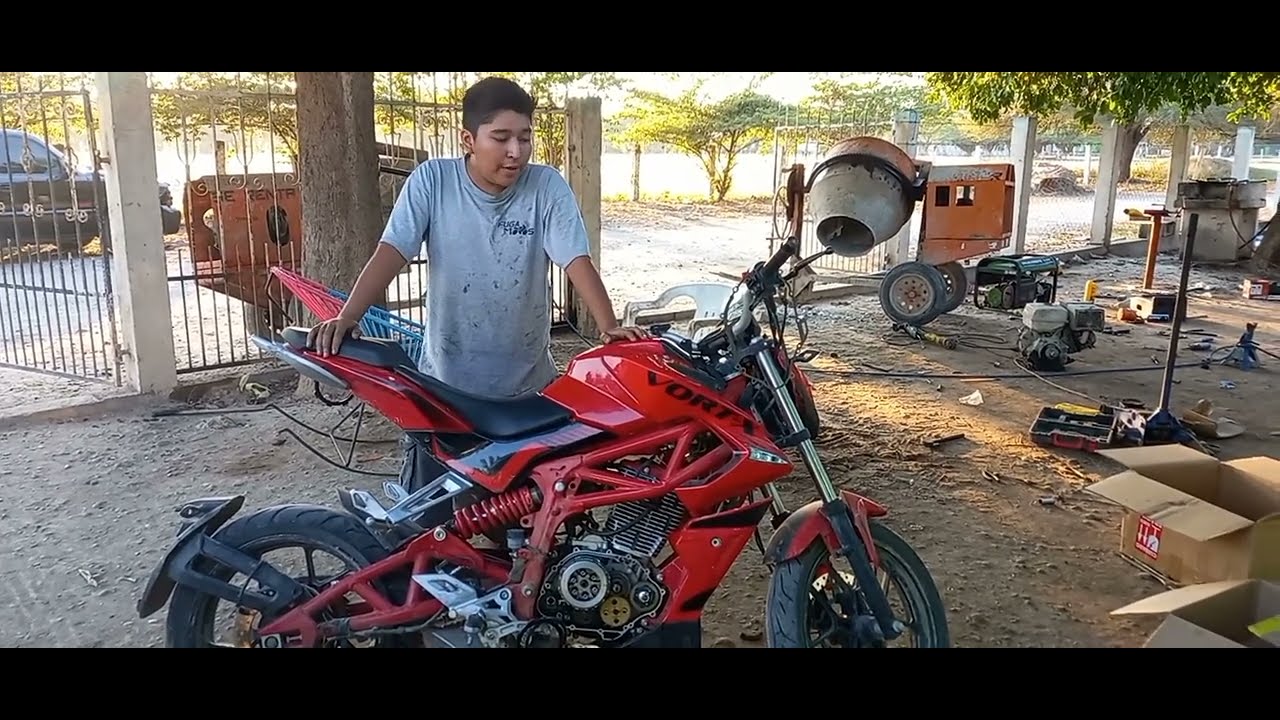 cambio de pastas de cloch a vortex 200 - YouTube