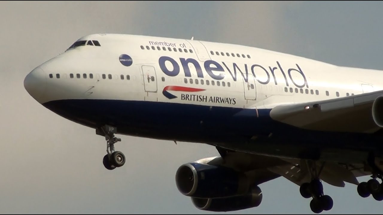 British Airways Oneworld Livery BOEING 747-400 {G-CIVP} - Final ...