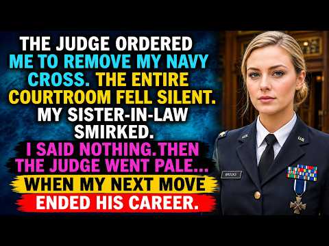 My Sister-in-Law Sued Me. The Judge Ordered Me to Remove My Navy Cross—Then He Lost Everything