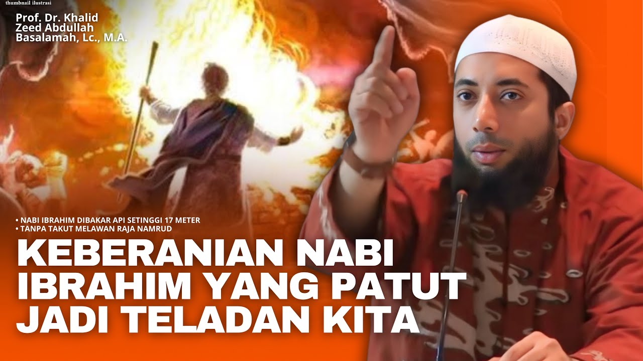 KISAH KEBERANIAN NABI IBRAHIM MELAWAN RAJA NAMRUD ‼️ | Ustadz Khalid ...