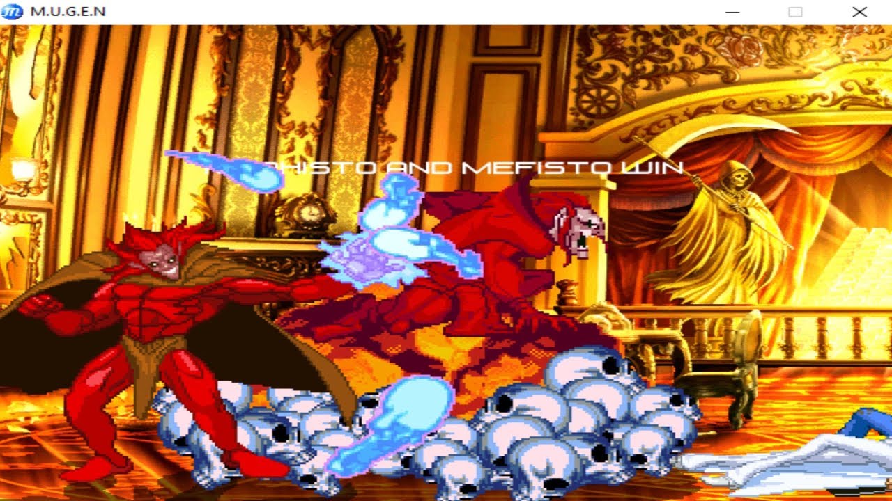Mephisto Update Mugen Gameplay 2021🔥 Marvel Epic Battle Tribute Arcade ...