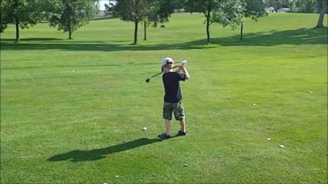 Riley Golfing - Summer 2013 - YouTube