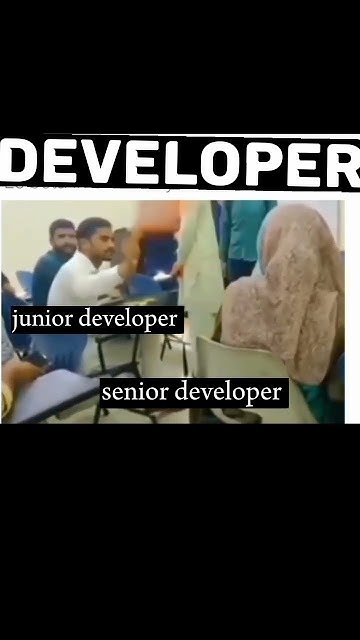 Senior developer with junior 😍 #youtubeshorts #computerscience #programming #coding # ...