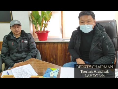 LAHDC Leh on efforts of the Administration in bringing employment ...