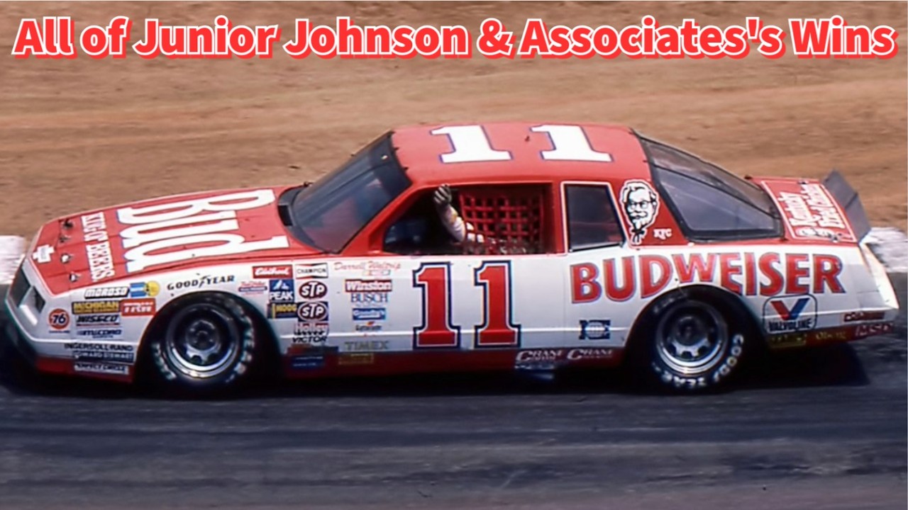 All of Junior Johnson & Associates's Wins - YouTube