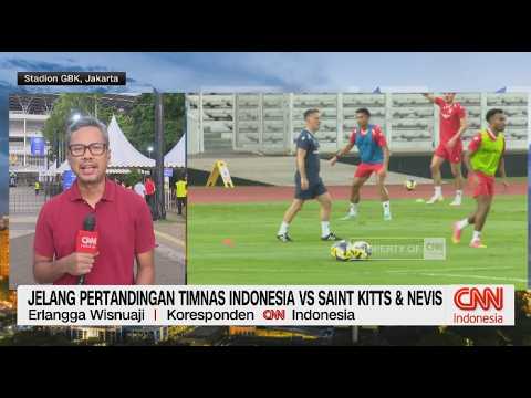 Jelang Pertandingan Timnas Indonesia vs Saint Kitts & Nevis