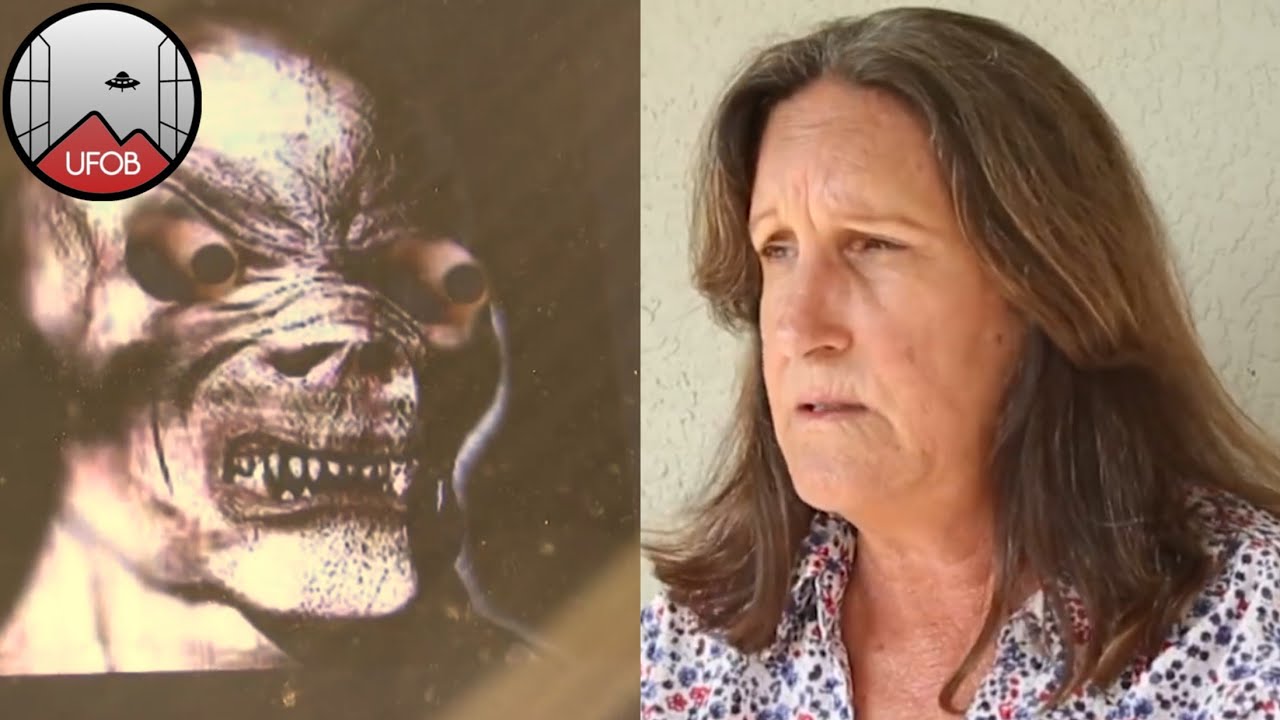2013 🇺🇸 #UFOB [CASE] Trish Bishop saw a strange being in her garden ...