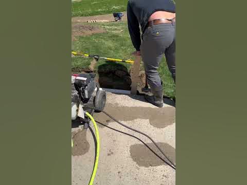 How to: Buried Downspout - YouTube