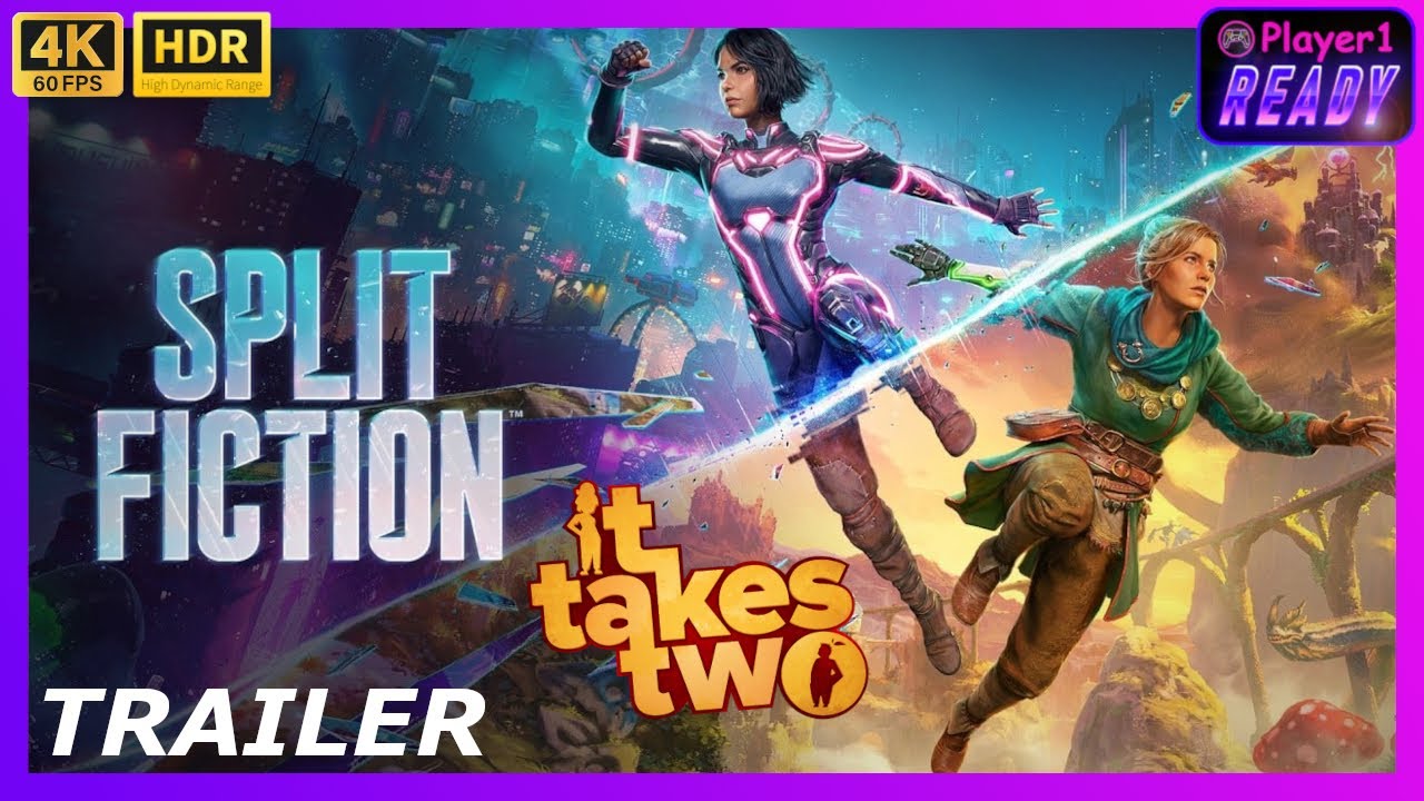 Новий кооп від творців It Takes Two | Trailer 4K 60 HDR | Split Fiction ...
