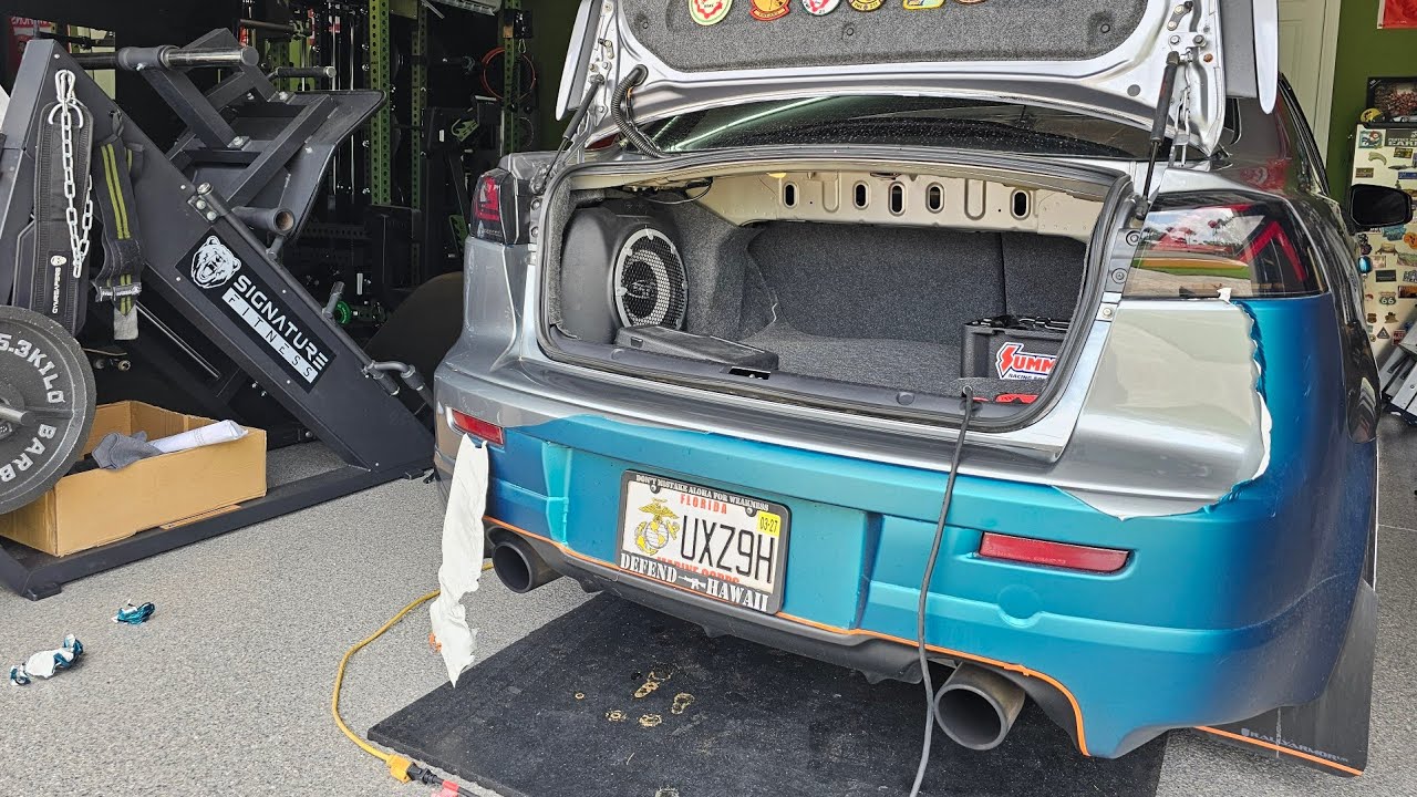 Lancer Ralliart Wrap removal and 3 year review #wrap #ralliart #review ...