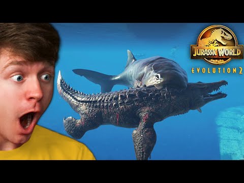 JURRASIC WATER BATTLE ROYALE! - Jurassic World Evolution 2