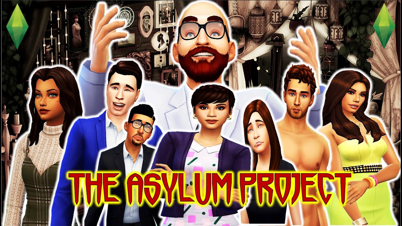 The Asylum Project #thesims4 #thesimschallenge #thesims #sims4 #theasylum #aliens #batman - YouTube
