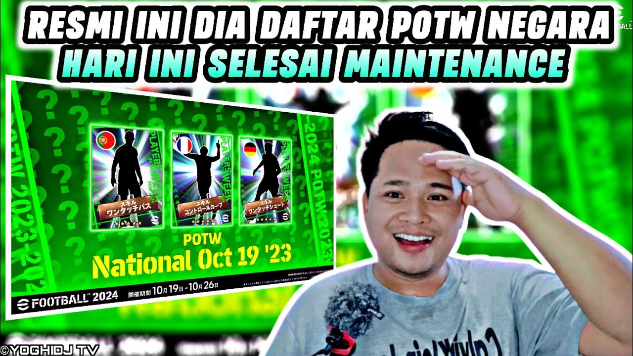 GRATIS POTW RONALDO DI POTW NEGARA HARI INI SELESAI MAINTENANCE 19 ...