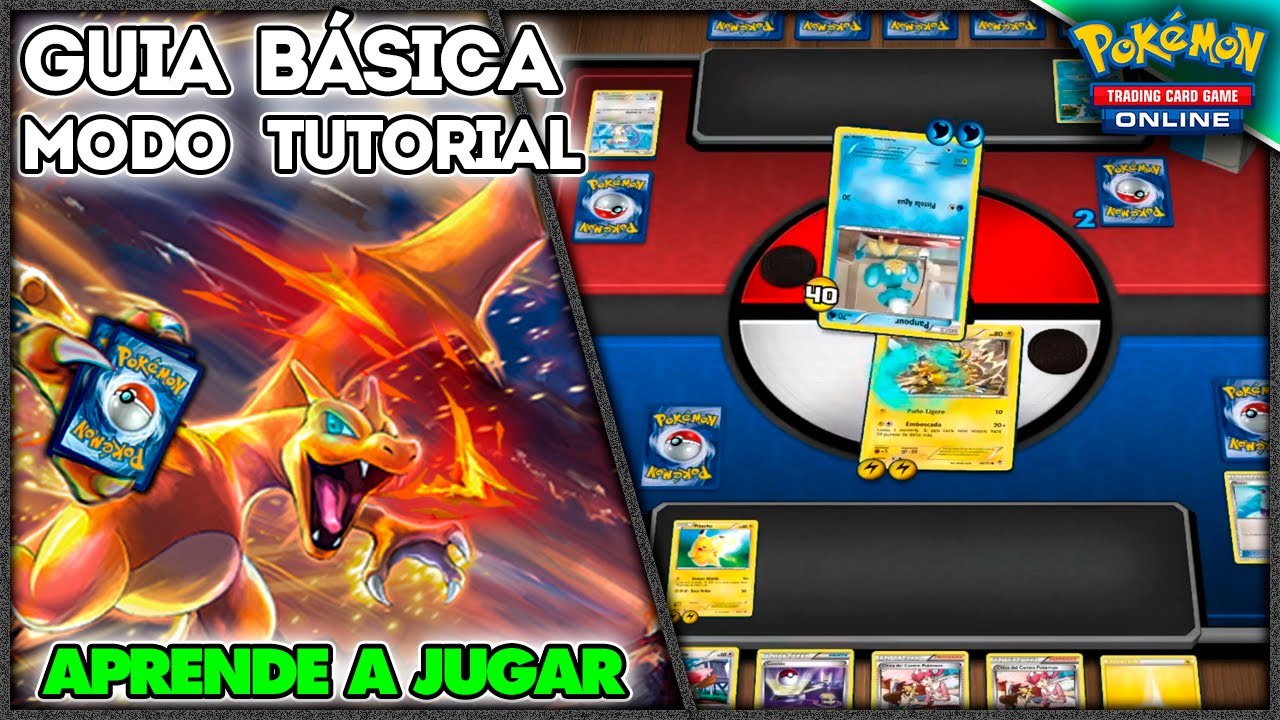 Cómo APRENDER A JUGAR batallas de Pokémon TCG ️ - Guía Modo Tutorial Pokémon TCGO ️ - YouTube